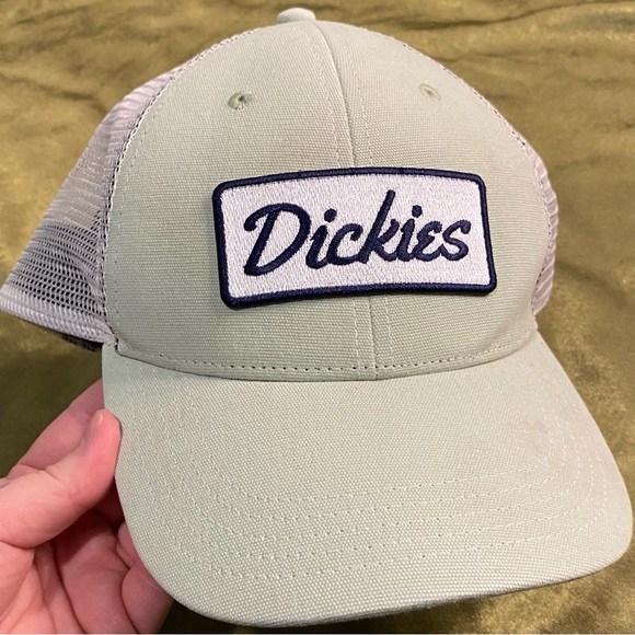 Dickies | Accessories | Dickies Patch Logo Trucker Cap In Celadon Green ...